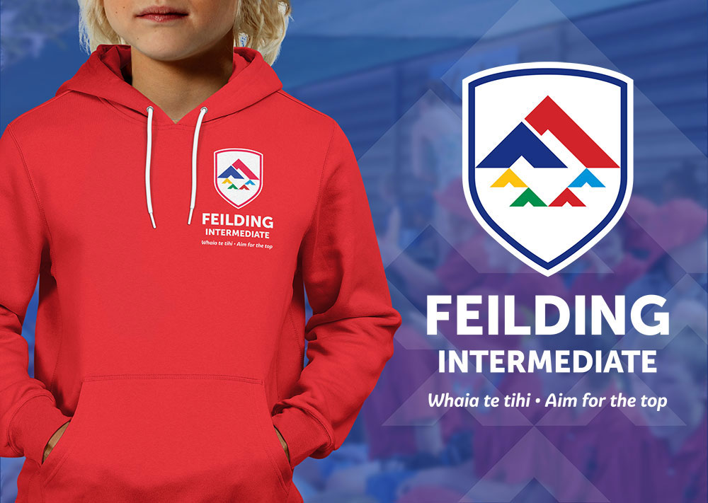 Feilding Intermediate's New School Logo - School Branding Matters